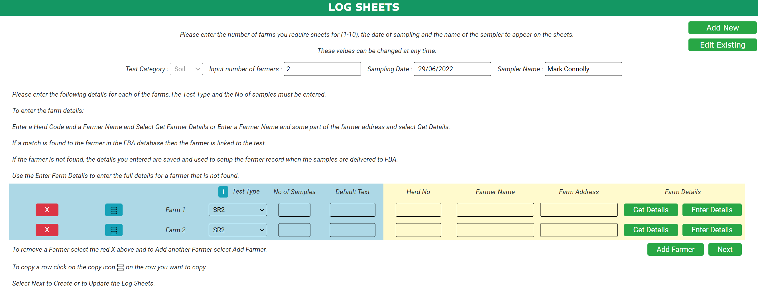 Customer Portal - FBA Laboratory